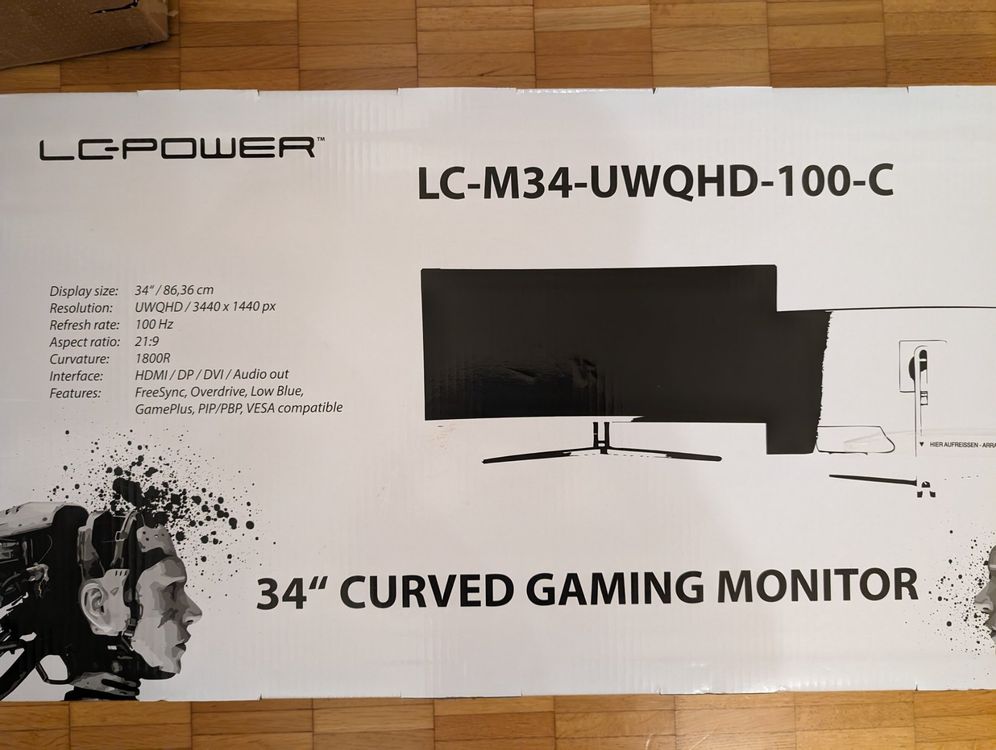 LC Monitor LC-M34-UWQHD-100-C (Gebraucht) in Adliswil für CHF 215 – nur ...