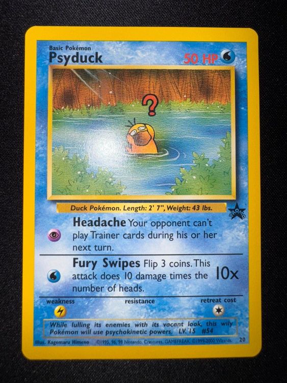 Pokemon Psyduck WP 20 - Promo - ENG (Gebraucht) in Bürglen UR für CHF ...
