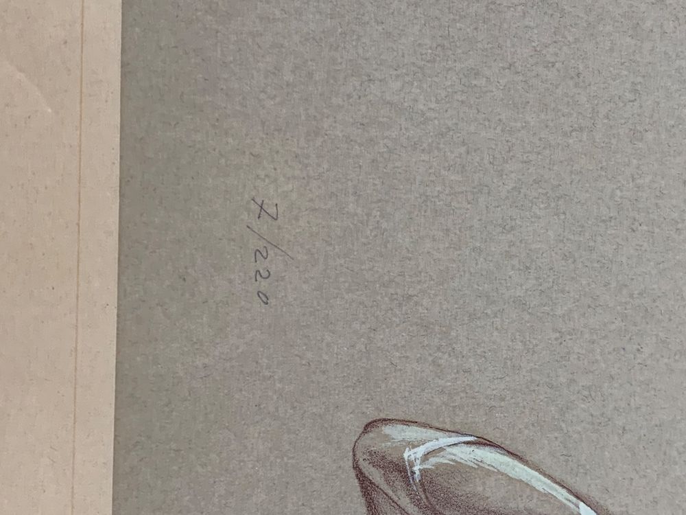 Kurt SCHÄFER (1906-1945) Ballerina Lithographie Handsigniert (D ...