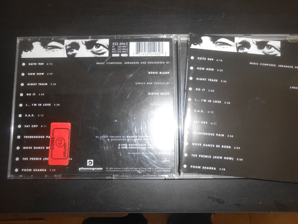 Yello – Zebra / 1994 (Gebraucht) in Aarberg für CHF 5 – mit Lieferung auf Ricardo kaufen