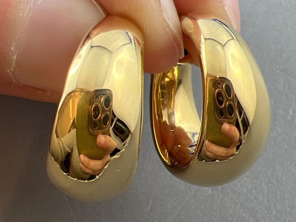 Creolen 750 Gold | Kaufen auf Ricardo