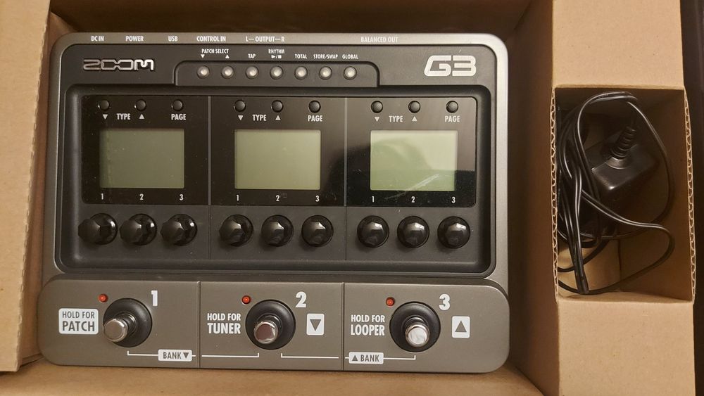 Zoom G3 guitar effects & amp simulator | Kaufen auf Ricardo