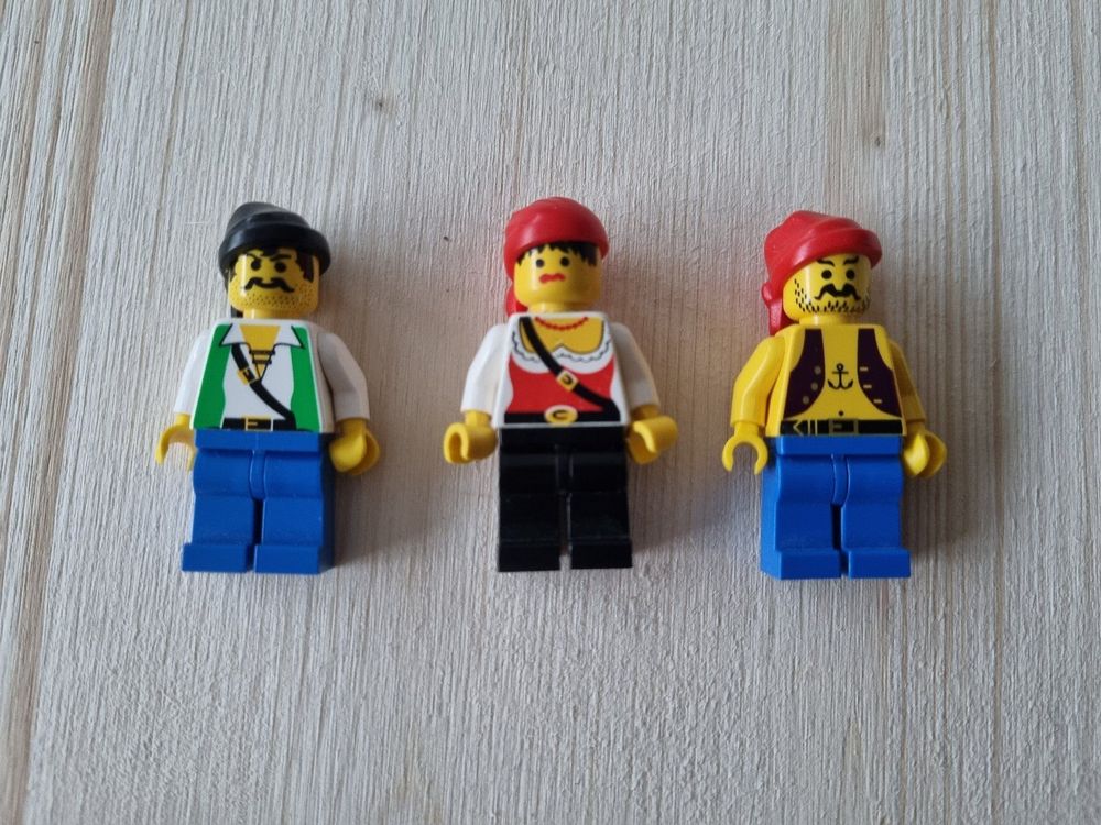 LEGO Pirates 3x Piraten ( pi047 / pi013 / pi058 ) | Kaufen auf Ricardo
