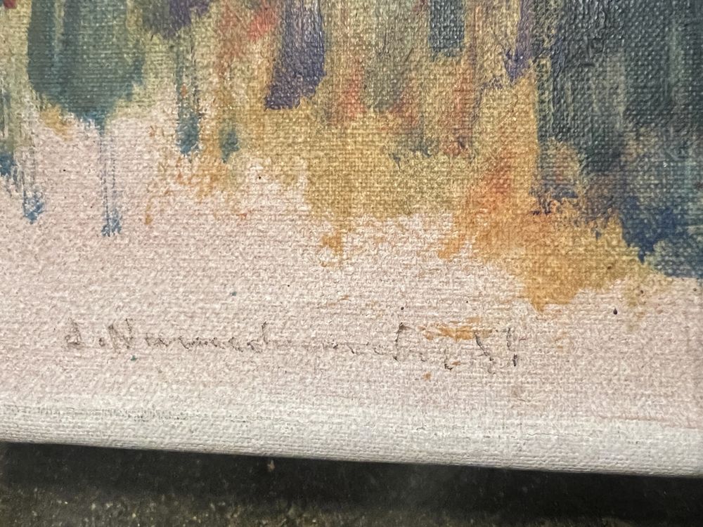 Albert Neuenschwander Haiti Gemälde Öl auf Leinwand (D'occasion) à ...