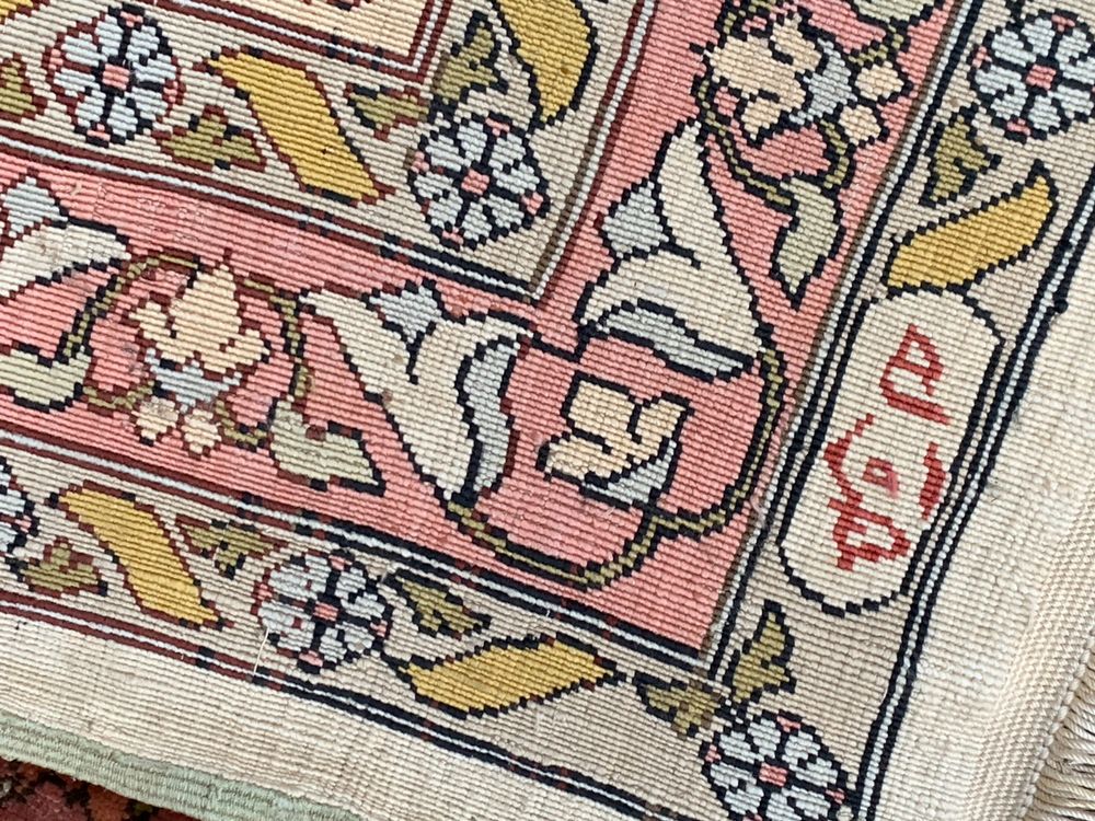 Handgeknüpfte grosses Hereke Seide Orientteppich Signiert | Kaufen auf Ricardo