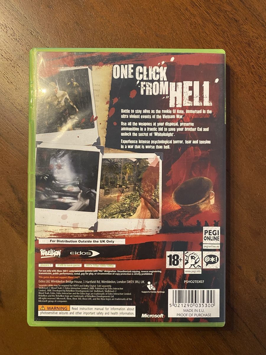 Shellshock 2 - Blood Trails - für Xbox 360 (Gebraucht) in Thunstetten ...