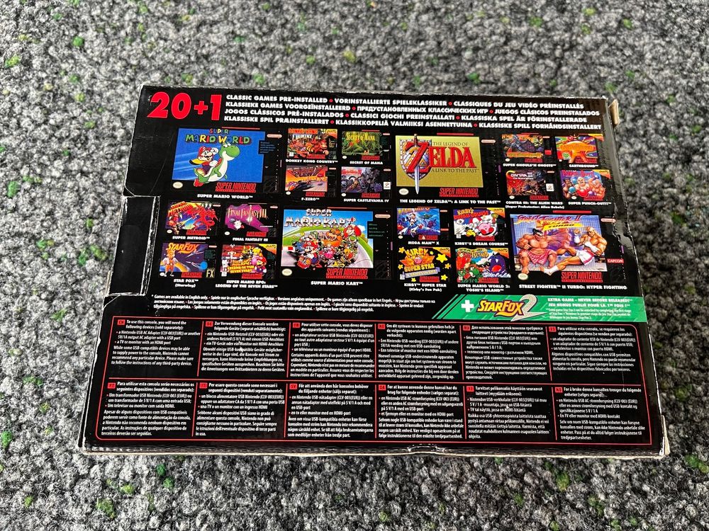 SNES Mini Verpackung (Gebraucht) in Derendingen für CHF 35 – mit Lieferung auf Ricardo kaufen