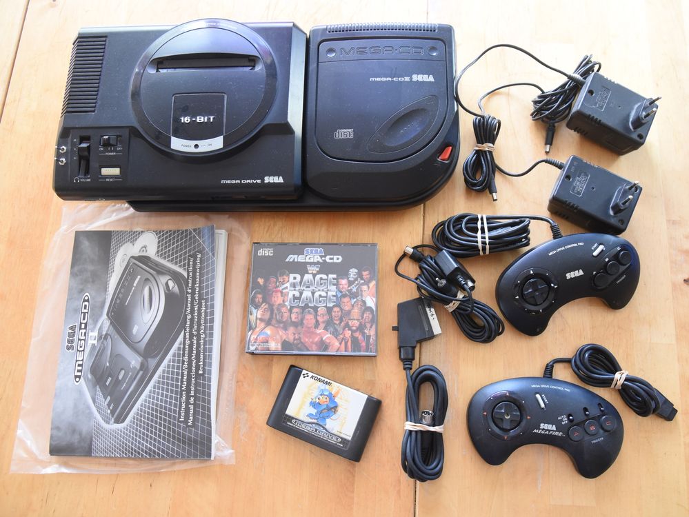 SEGA CD 2/ Mega Drive mit 2 Spielen (Gebraucht) in Frenkendorf für CHF ...