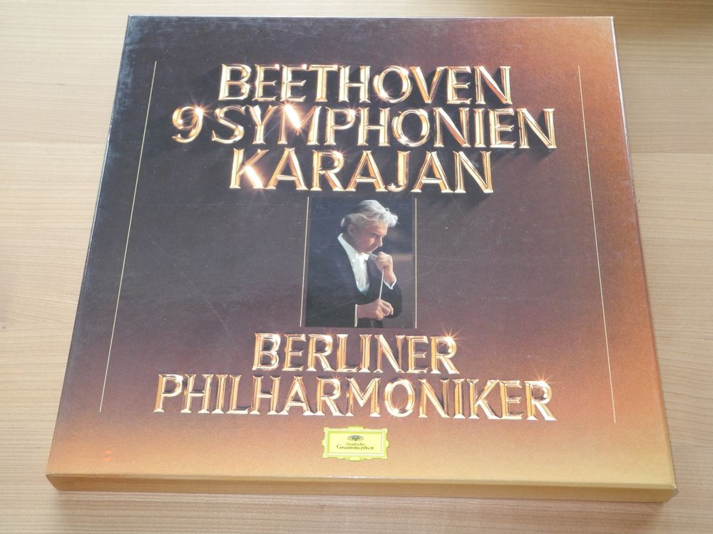 BEETHOVEN: ALLE SINFONIEN – KARAJAN – DGG 8 LPs - 1977 (Neu (gemäss Beschreibung)) in Fahrwangen ...