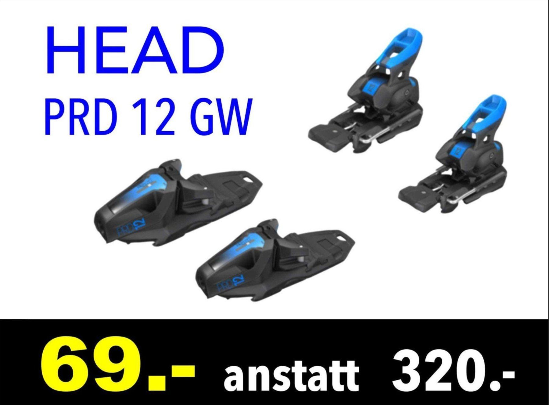 🔴 Skibindung HEAD PRD 12 GW /756A (Neu und originalverpackt) in Zürich für CHF 69 – mit ...