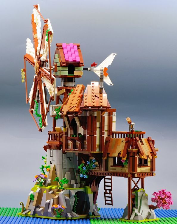 LEGO Bricklink Designer Program: 910003 Mountain Windmill (Gebraucht ...