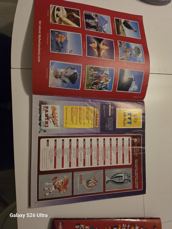 Album Panini de l'euro 2008 100% Complet (Gebraucht) in Fleurier für ...
