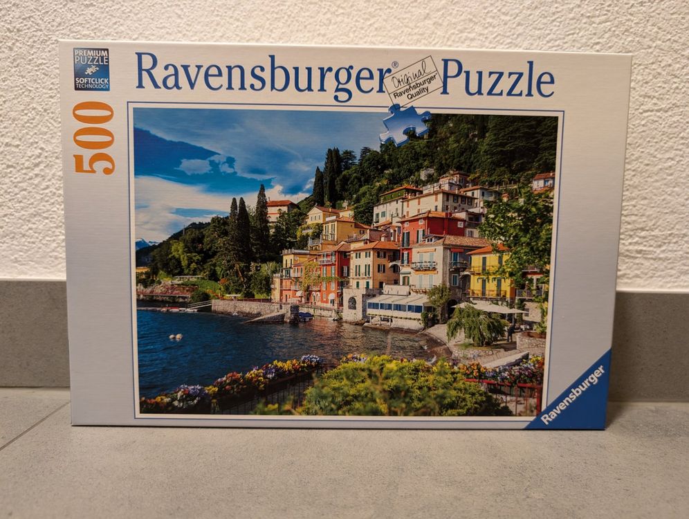 Ravensburger Puzzle, 500 Teile, "Comer See, Italien" (Gebraucht) in ...