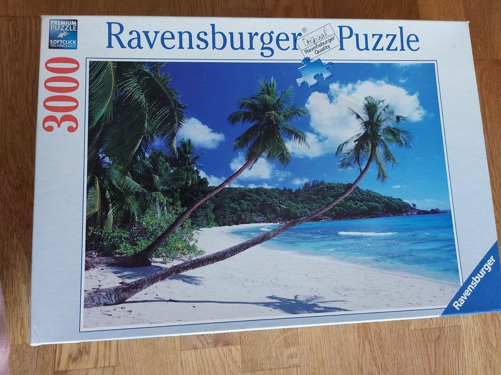 Ravensburger Puzzle Strand mit Palmen 3000 (Neu (gemäss Beschreibung ...