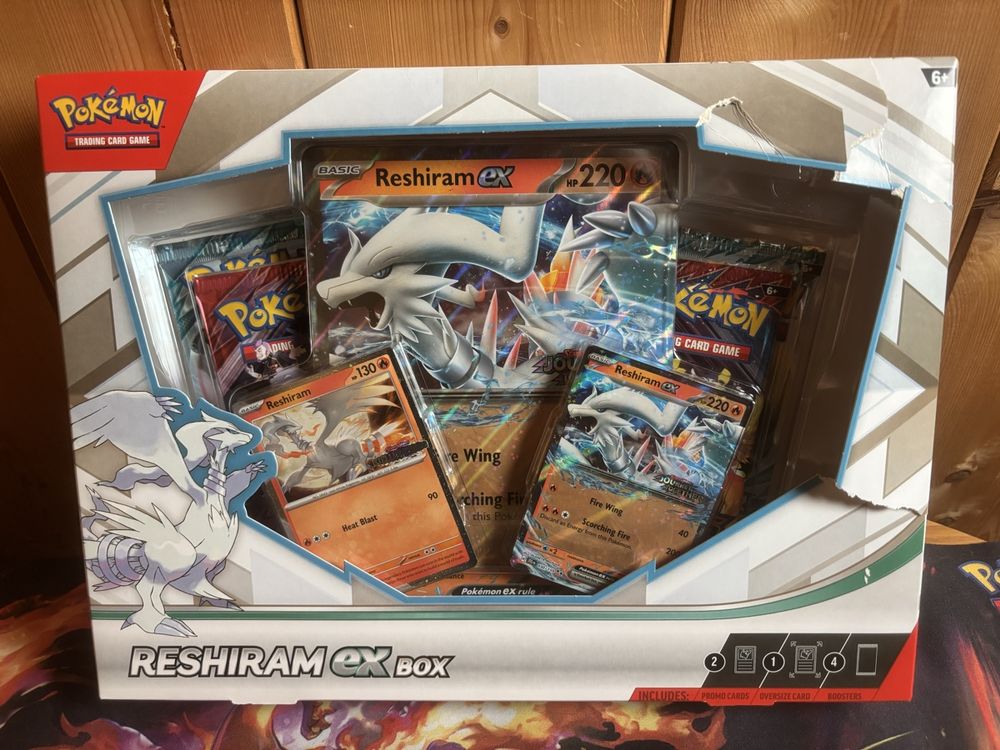 Pokemon TCG Reshiram EX Box. Neu, ungeöffnet & selten! (Neu und ...