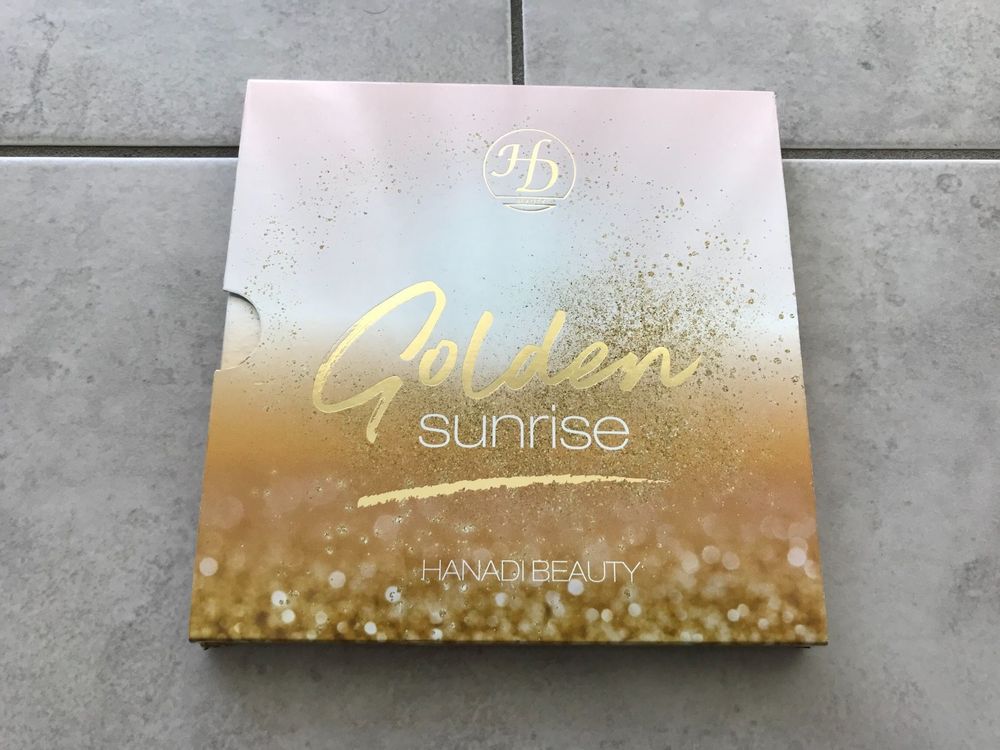 Hanadi Beauty - Highlighter Palette „Golden Sunrise“ (Neu und ...