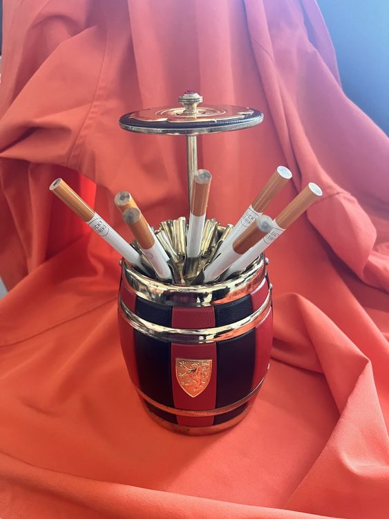 Retro Zigaretten-Spender Fass | 60er 70er Jahre | Vintage (Gebraucht ...