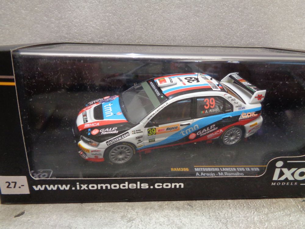 Ixo 1:43 Mitsubishi Lancer Evo IX Rallye 2009 | Kaufen auf Ricardo