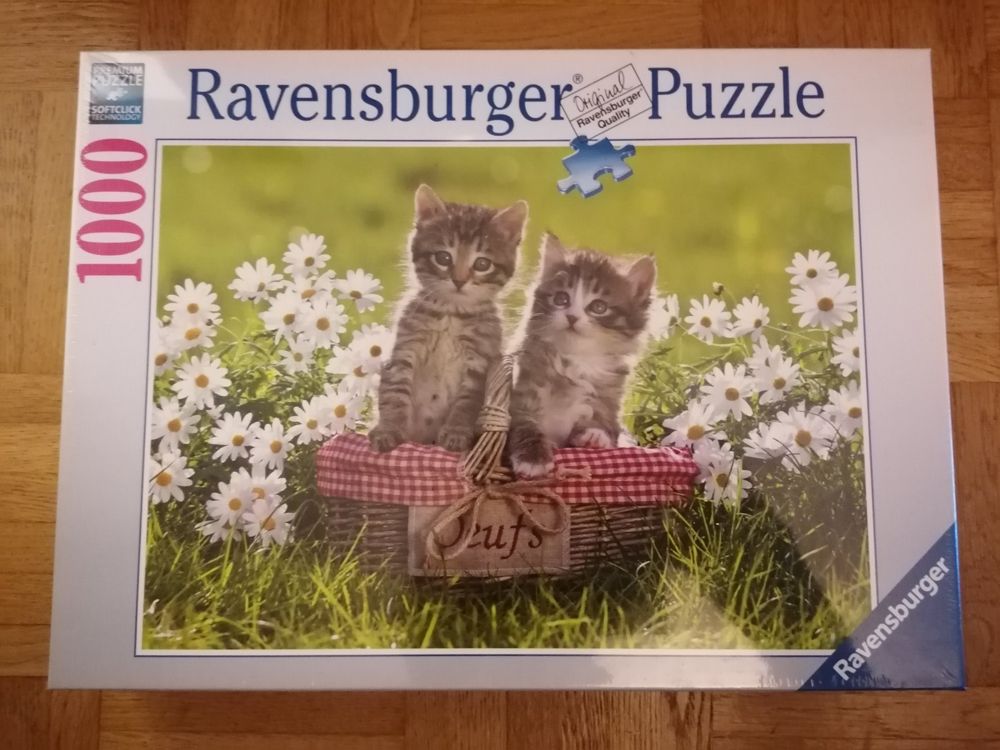 Ravensburger PUZZLE - NEU & OVP 1000 Teile KATZEN MOTIV (Neu und originalverpackt) in ...