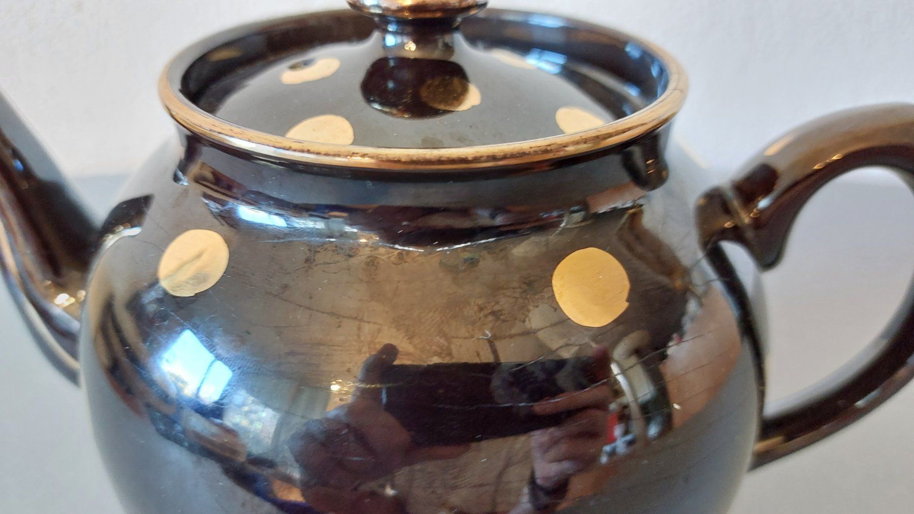 Vintage Design Teekrug Sadler England Punkte (Stil Rössler) (Gebraucht ...