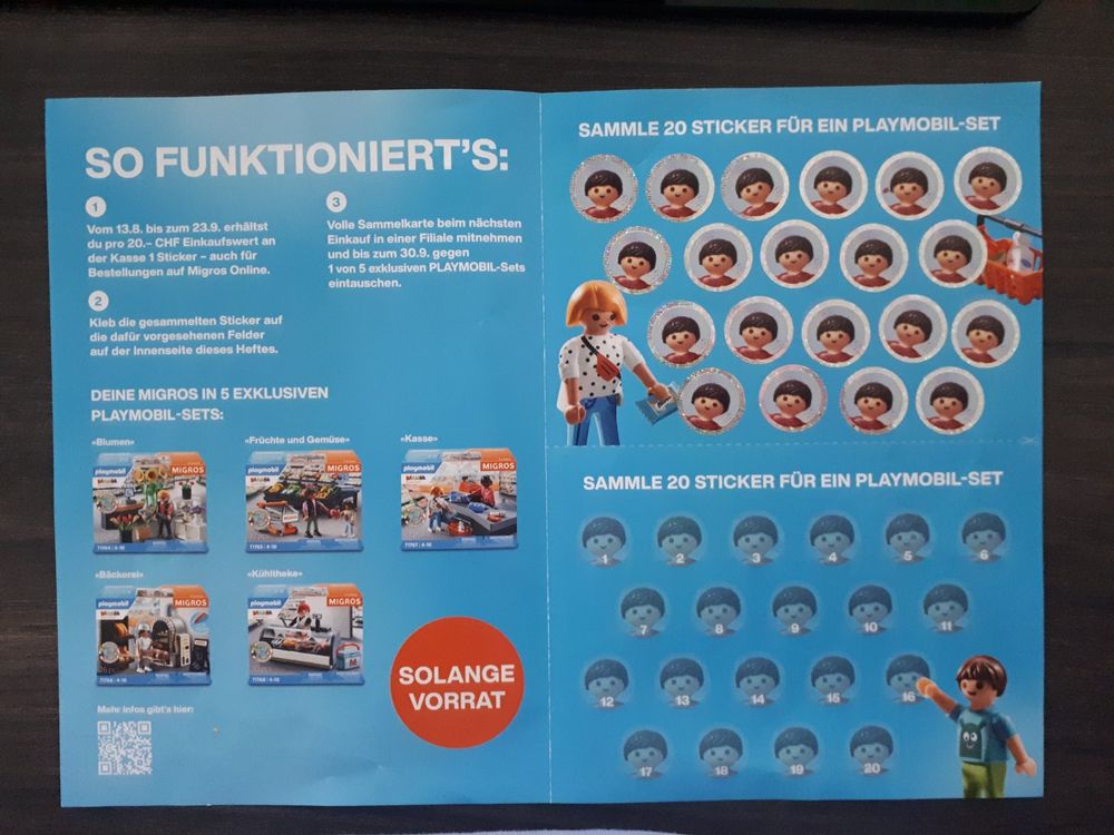 Migros Mania Sticker 20Stk. (Neu (gemäss Beschreibung)) in für CHF 11 ...