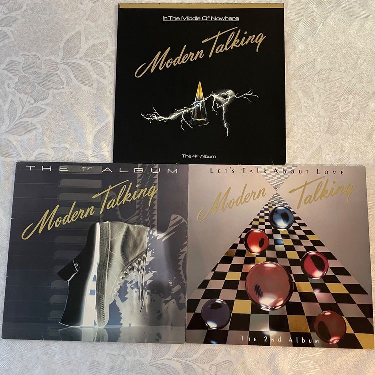 MODERN TALKING - FIRST, SECOND ,4TH ALBUM, (Gebraucht) in Zürich für ...