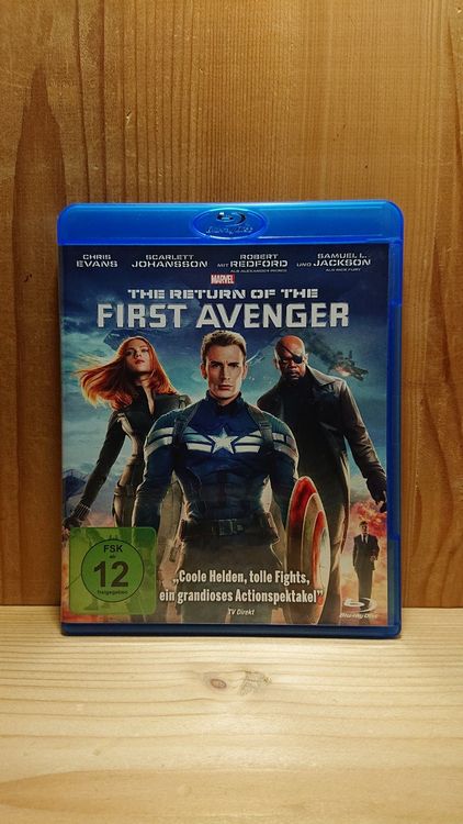 THE RETURN OF THE FIRST AVENGER Blu-Ray (Gebraucht) in Wilderswil für CHF 2.5 – mit Lieferung ...