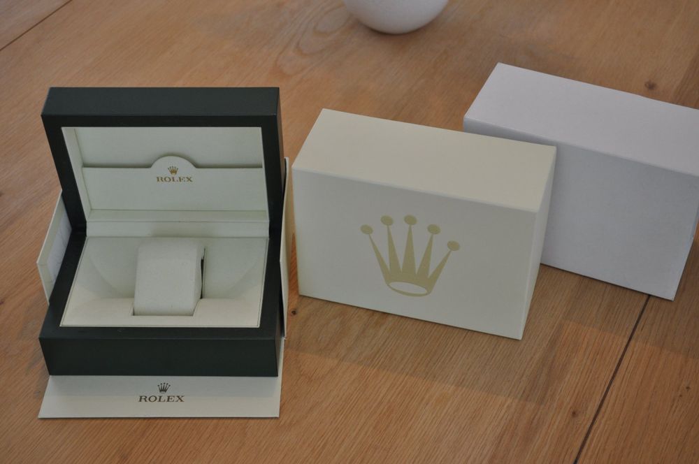 Rolex Box Medium Full Set | Kaufen auf Ricardo