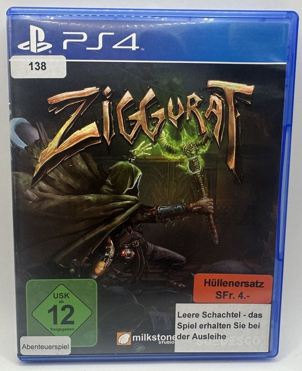 Ziggurat - PlayStation 4 (OVP) (Gebraucht) in Düdingen für CHF 16.9 ...