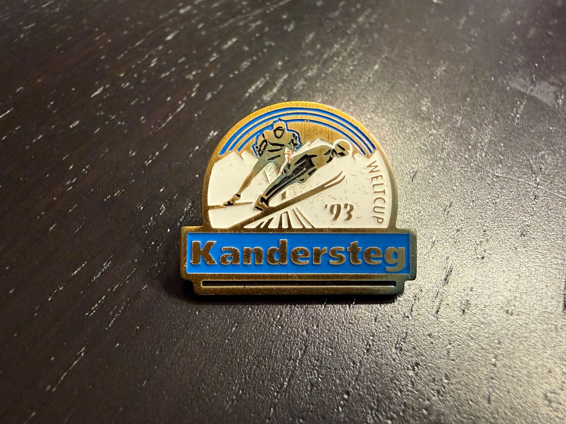 Kandersteg Weltcup '93 Pin, seltene Sammlerstück Rarität (Gebraucht) in ...