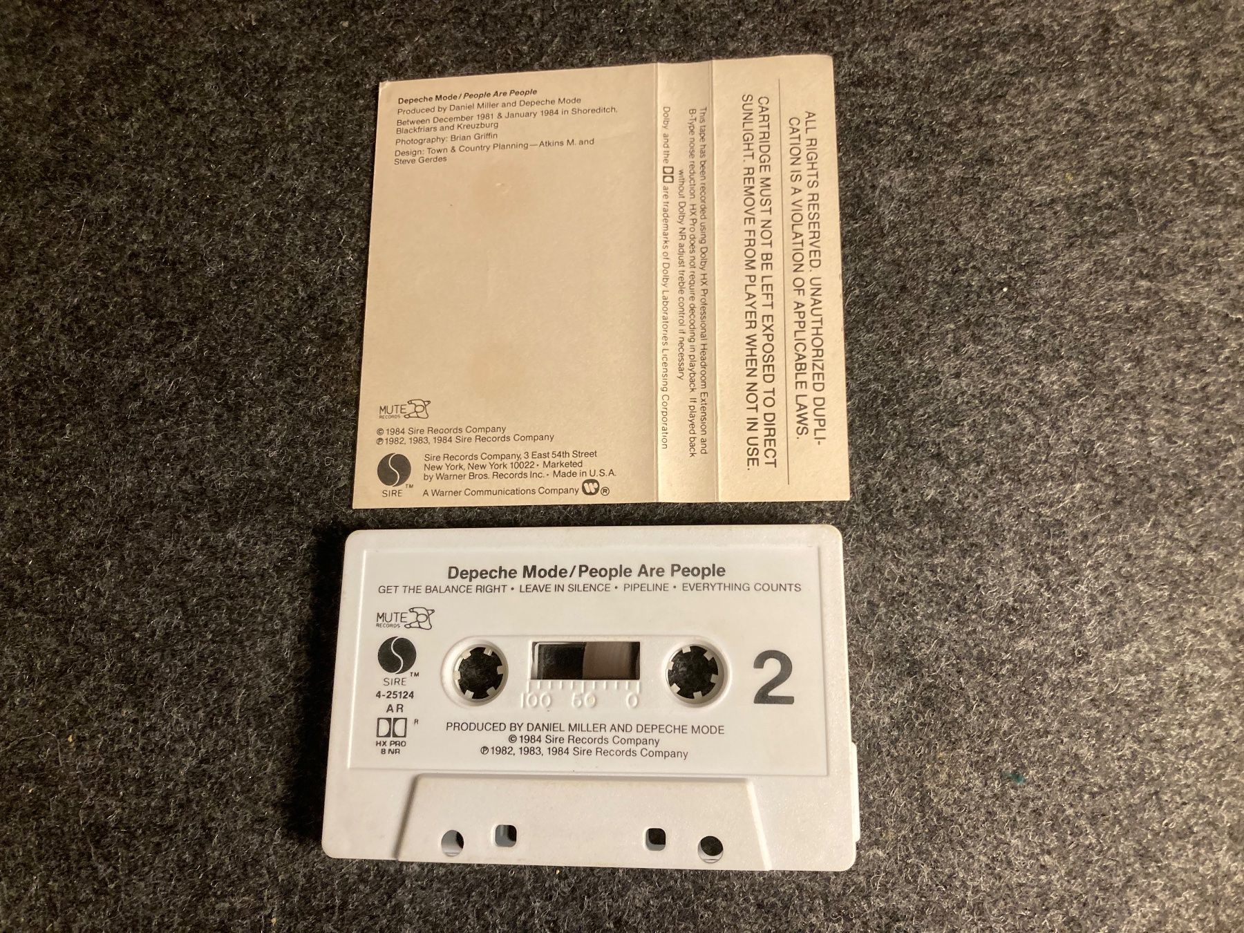 Depeche Mode - People Are People (MC) (Gebraucht) in Fribourg für CHF ...