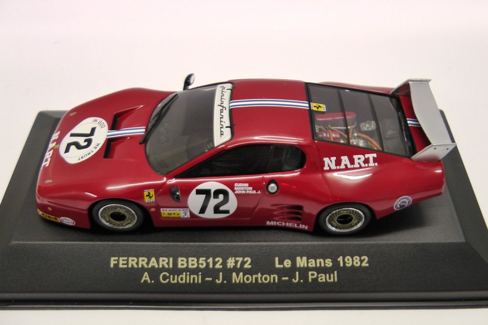 Ferrari BB512 #72 Le Mans 1982 ixo FER016 1:43 (Neu und ...