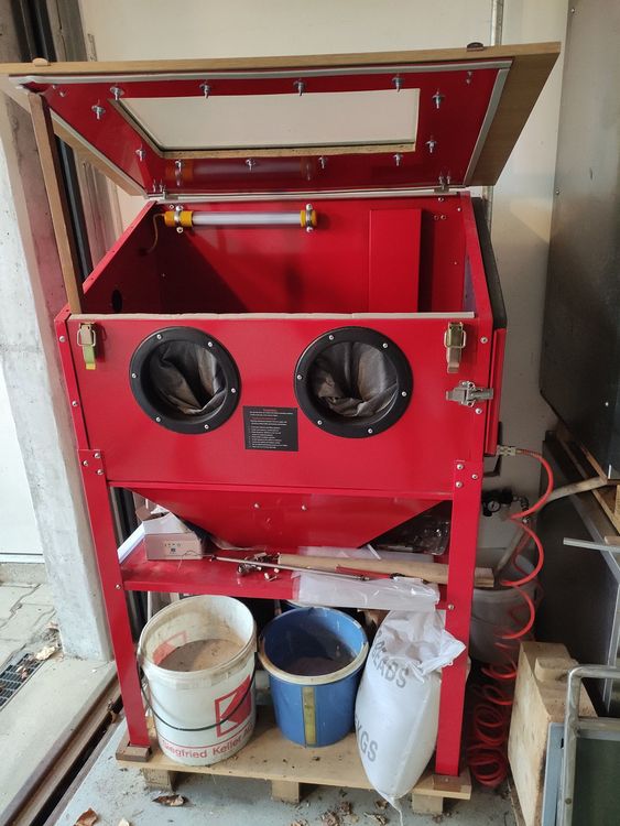 Sandstrahl-Kabine | Kaufen auf Ricardo