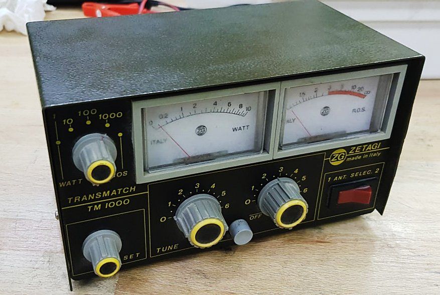 ZETAGI CB Radio Transmatch Matcher Wattmeter TM 1000 W (Gebraucht) in ...