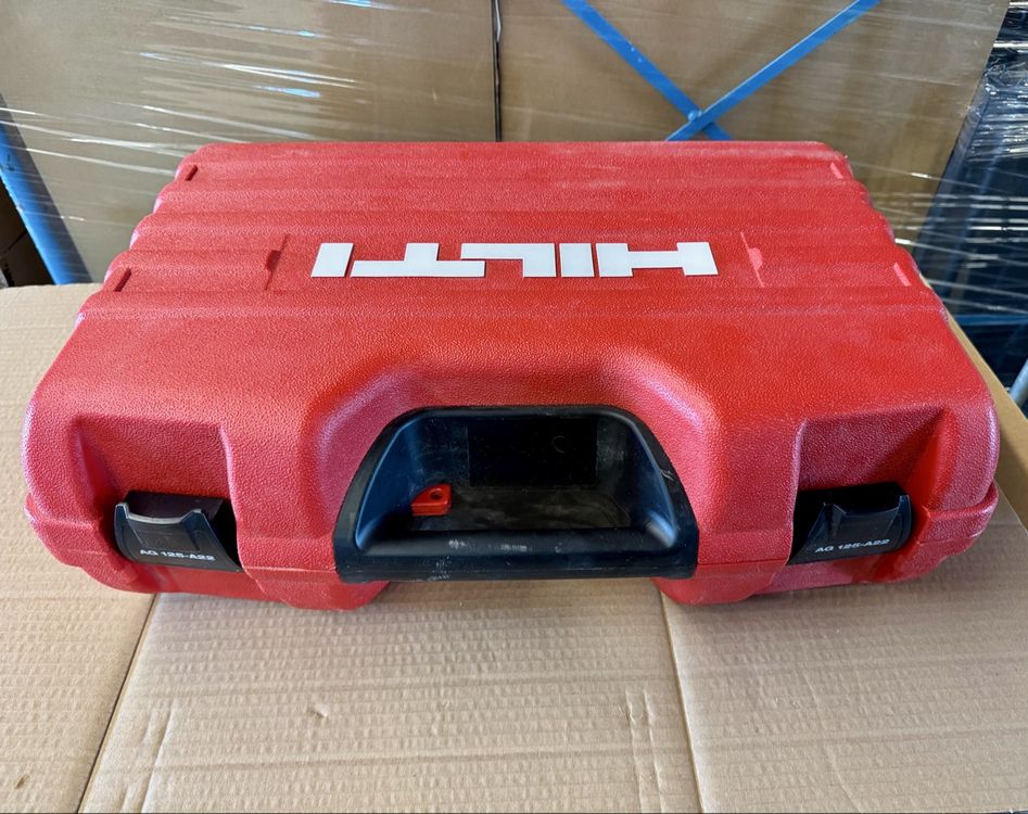 Hilti AG 125-A22 Akku- Winkelschleifer & Akku im Koffer 2019 (Gebraucht ...