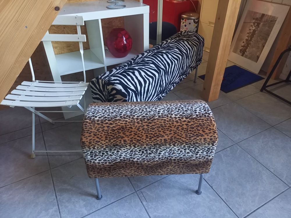 IKEA Pastill 1999 Bench Sitzbank Ottoman, Gepard Look Bank (Gebraucht ...