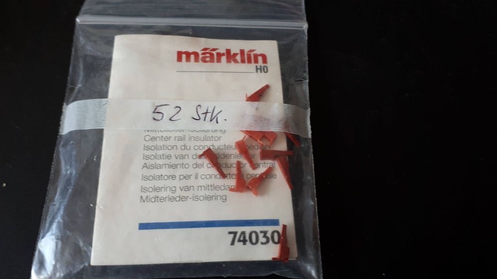 Märklin Mittelleiter-Isolierung 74030 | Kaufen auf Ricardo