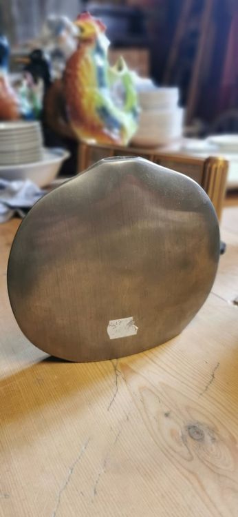 HELGI JOENSEN NORWAY TINN PEWTER SIGNED BRUTALIST ART VASE (Gebraucht ...