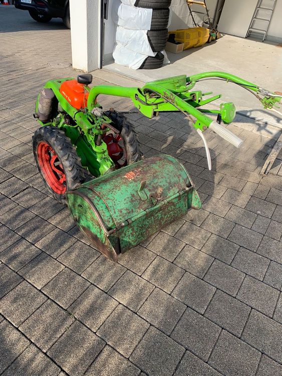Agria 1700 Motorfräse mit Anhänger | Kaufen auf Ricardo