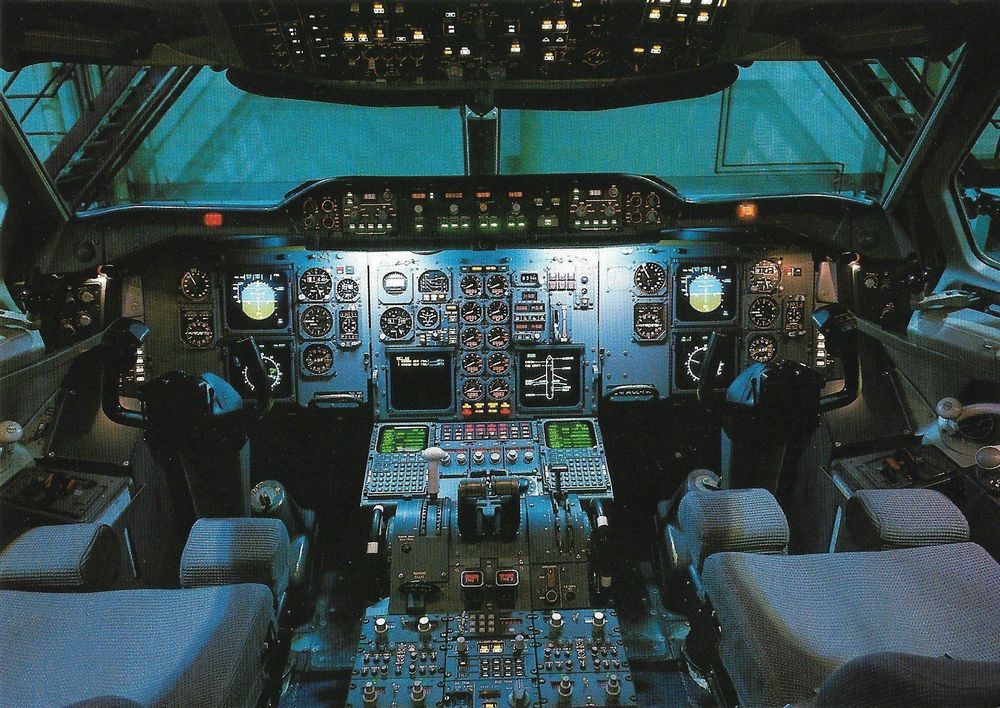 Carte Swissair Cockpit Airbus A310 NEUF (Neu (gemäss Beschreibung)) in ...