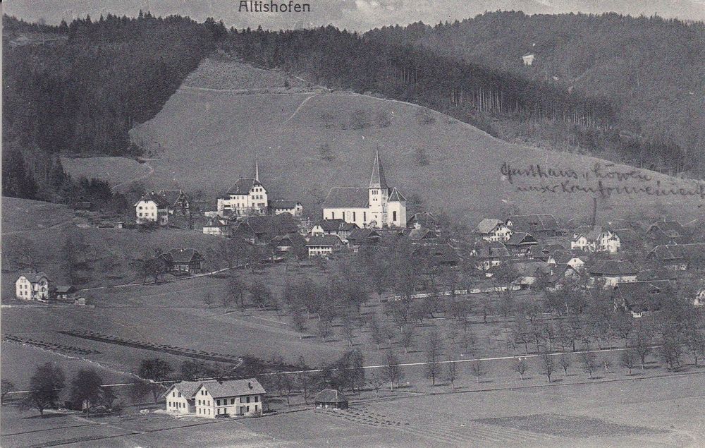 Altishofen - Dorfansicht. 1928 (Gebraucht) in Schlieren für CHF 7 – mit Lieferung auf Ricardo kaufen