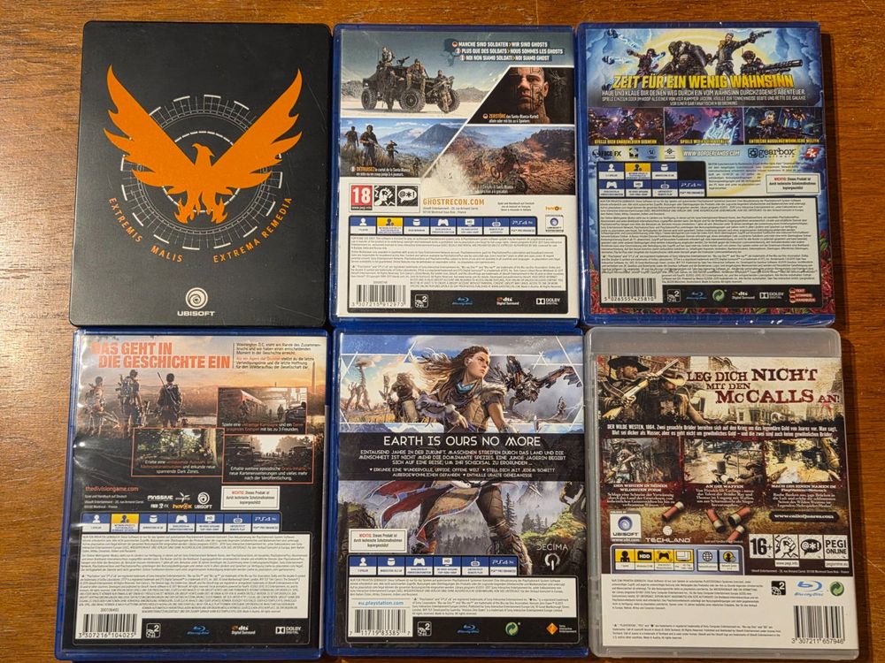 WOW! Games SET: 🎮PS 4 GAMES🎮 PS 3 GAME 😃 gebrauchte + OVP (Gebraucht ...