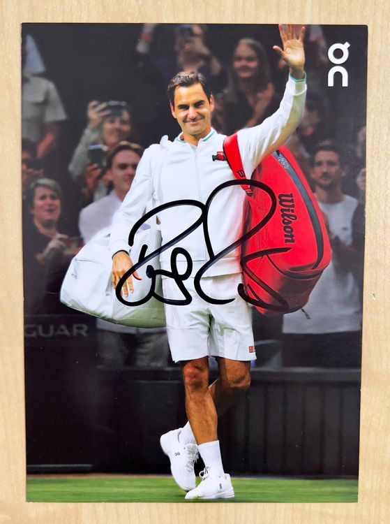 Autogramm Roger Federer | Kaufen auf Ricardo