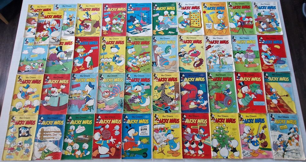 Micky Maus Hefte 1958-1961 (Gebraucht) in Kreuzlingen für CHF 200 – mit ...