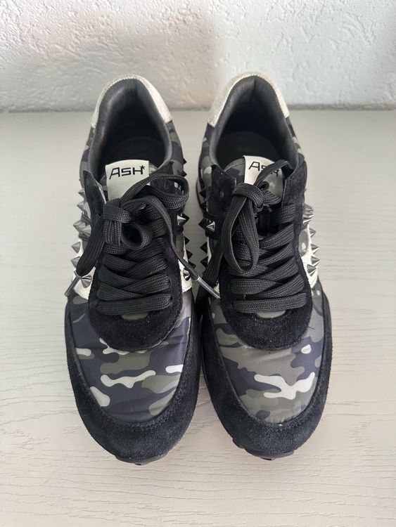 Baskets ASH camouflage cloutées (D'occasion) à Réchy pour CHF 25 – avec ...