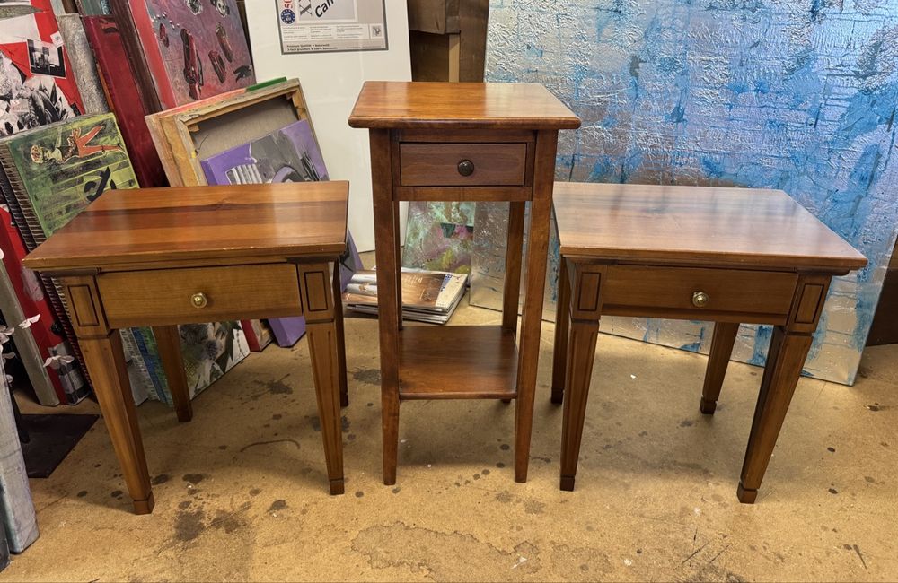 3 Holzmöbel massiv aus Hotel Reine Victoria, St. Moritz (Gebraucht) in ...