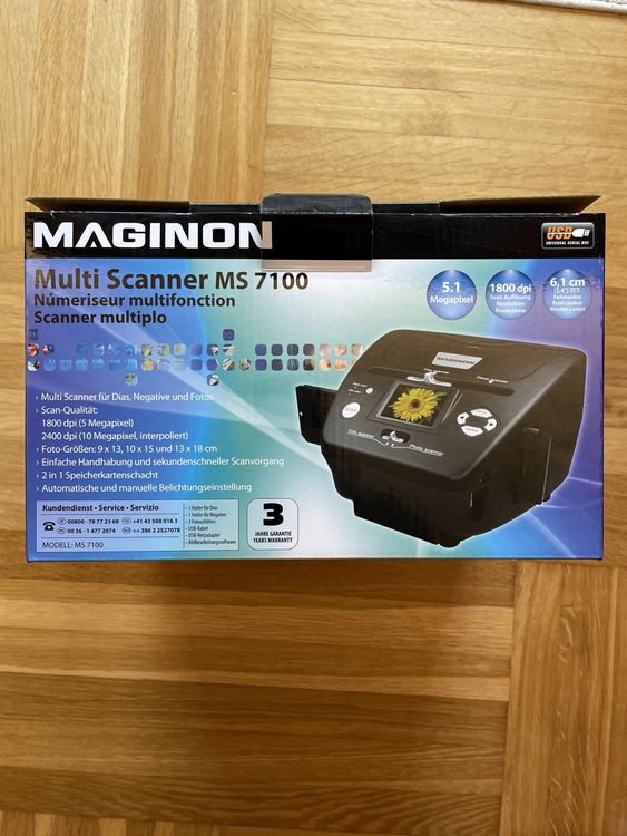 MAGINON Multi Scanner MS 7100, Fotos digitalisieren (Neu und ...