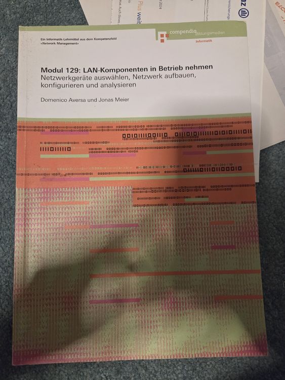 Modul 129: LAN-Komponenten in Betrieb nehmen, Top! (Gebraucht) in ...