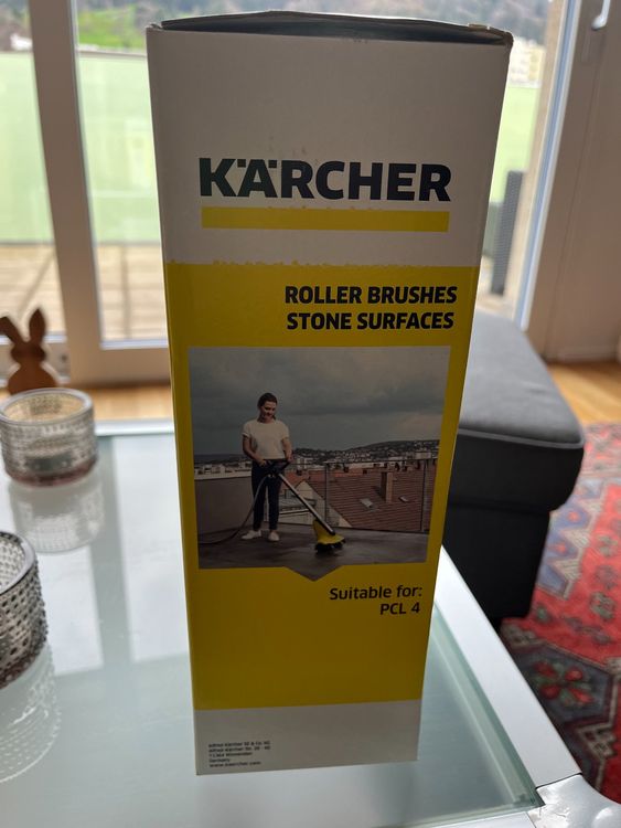 Kärcher Terrassenreiniger PCL 4 mit Zusatzbürste Steine | Kaufen auf Ricardo