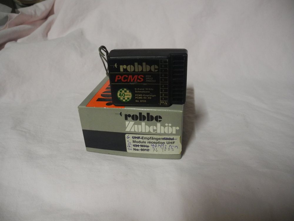 ROBBE PCMS EMPFÄNGER NR. 8735 PCMS 40-R9 40 MHz (D'occasion) à Gurtnellen pour CHF 2 – avec ...
